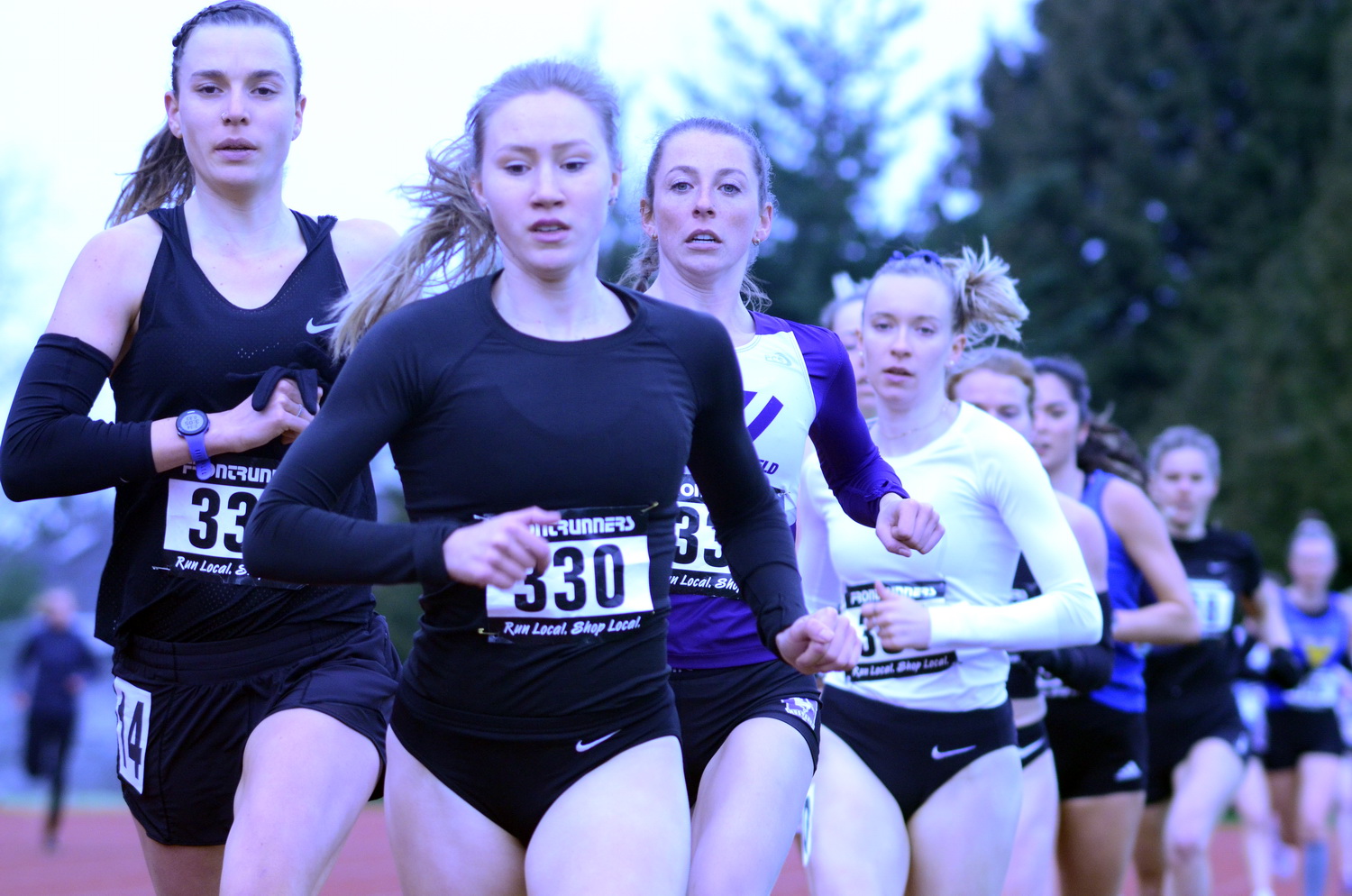 University of Victoria track meet, an early-season rust buster ...