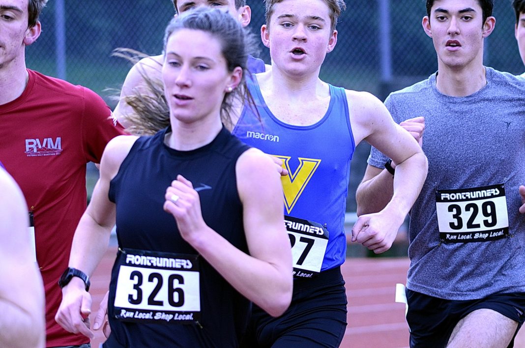 University of Victoria track meet, an early-season rust buster ...