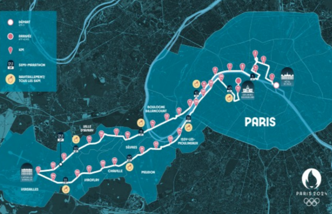 The 2024 Paris Olympic Games will include a first-ever mass ...