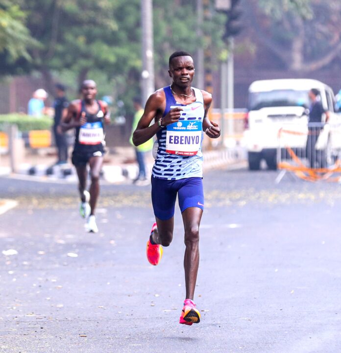 World record holder Yehualaw and double world silver-medallist Ebenyo ...