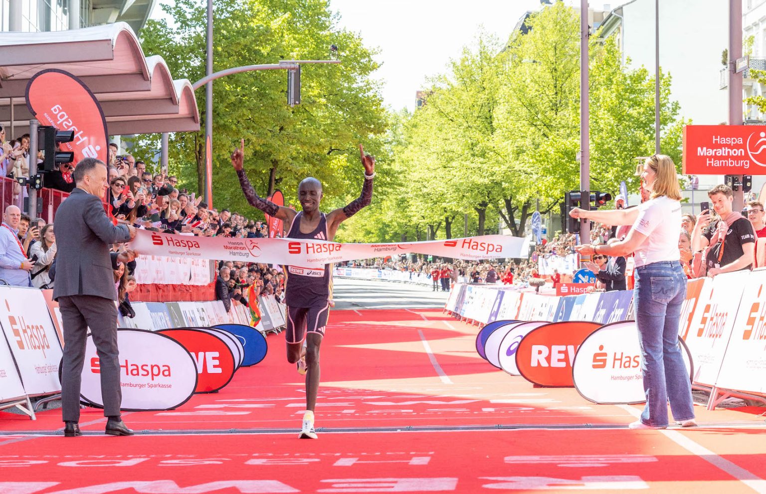 Defending champion Bernard Koech and debutant Irine Cheptai win in ...