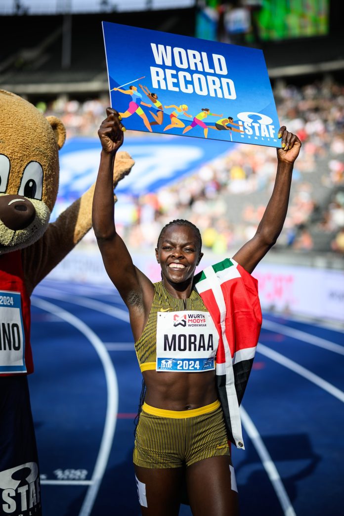 Mary Moraa breaks 600-metre world record at the ISTAF Berlin ...